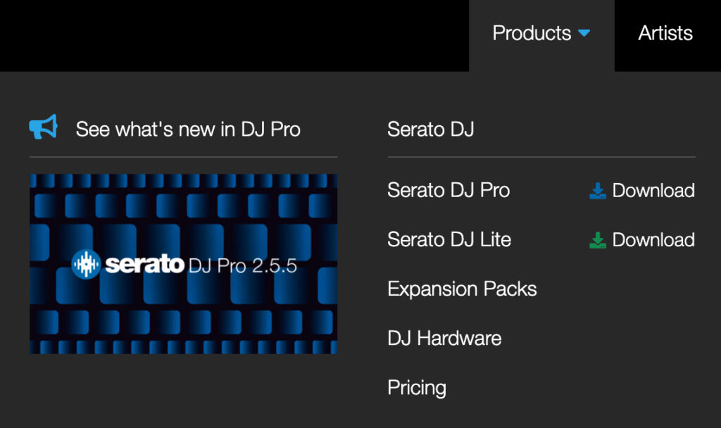 [Serato DJ Pro] Serato.comのアカウント作成およびダウンロード方法 - Dirigent | ディリゲント