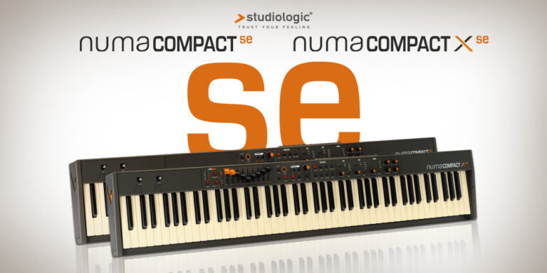 【新製品】Studiologic ステージピアノ「Numa Compact SE/X SE」および足鍵盤「MP-113」発売のお知らせ - Dirigent | ディリゲント