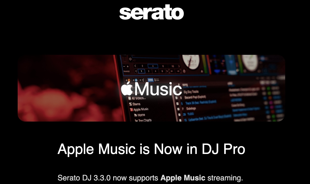 Apple MusicでDJ ing ？ vol.7：Serato DJ Proも対応しました！ - Dirigent | ディリゲント
