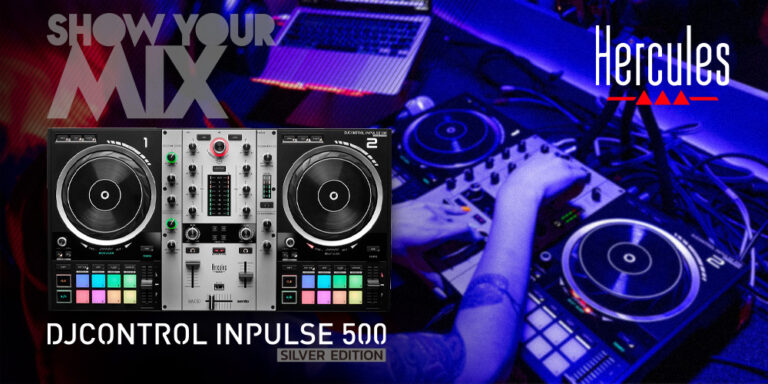 【新製品】Hercules "DJControl Inpulse 500 Silver Edition" 発売のご案内 - Dirigent | ディリゲント